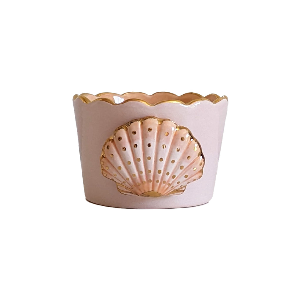 Seashell Vanity Set with 22K Gold Accents – Lo Home