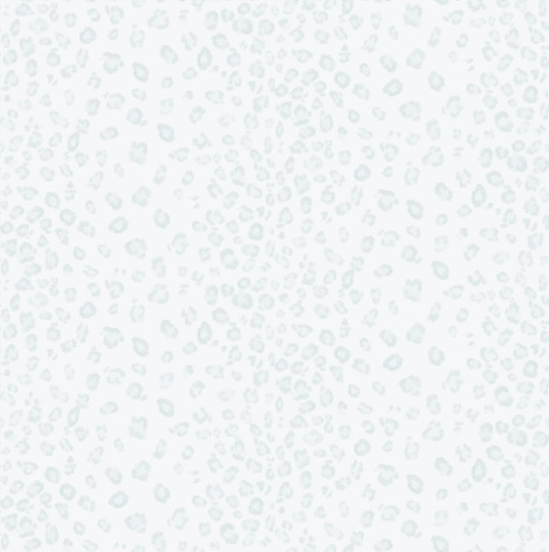 Light Leopard Fabric in Blue – Lo Home