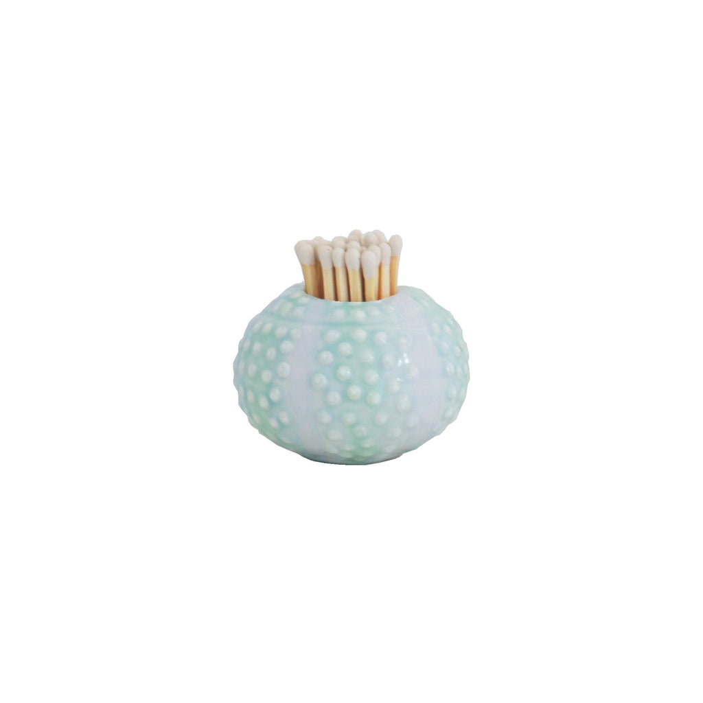 Sea Urchin Match Holder/ Striker in Aqua – Lo Home
